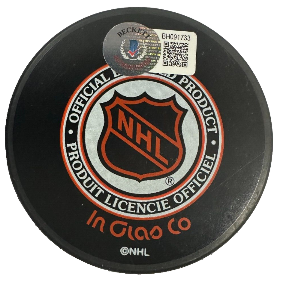 Ed Chadwick Autographed Toronto Maple Leafs Hockey Puck BAS NHL | eBay