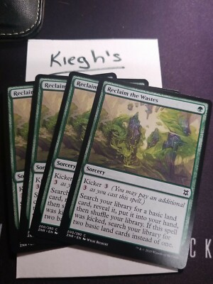 Mtg Reclaim The Wastes x4 | eBay