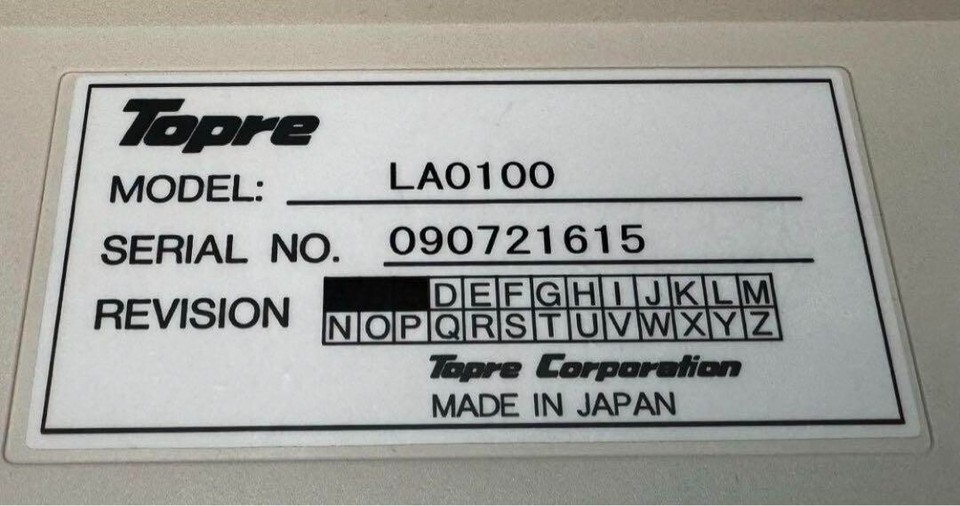 TOPRE REALFORCE Japanese Layout 106 LA0100 Keyboard | eBay