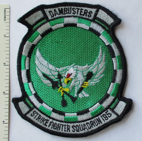 US NAVY VFA-195 STRIKE FIGHTER SQUADRON PATCH DAMBUSTERS Original | eBay