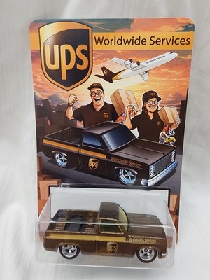 CS Customs, Hot Wheels UPS themed 83 Silverado | eBay