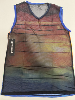 Papi Men's Mesh Tank Top Muscle Stretch Mesh Tank | eBay