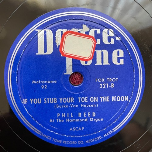 PHIL REED Dance-Tone 321 78rpm (Pop, Instrumental, Organ) | eBay