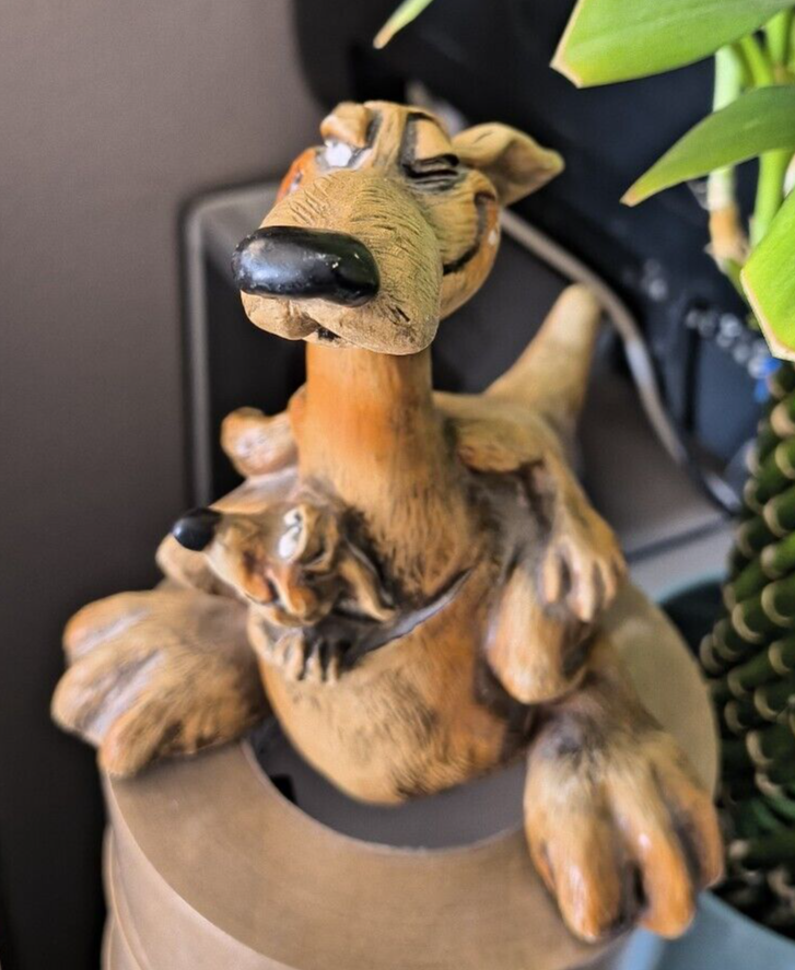 Beasties of The Kingdom 1988 John Raya Adorable Kangaroo w/Baby ...