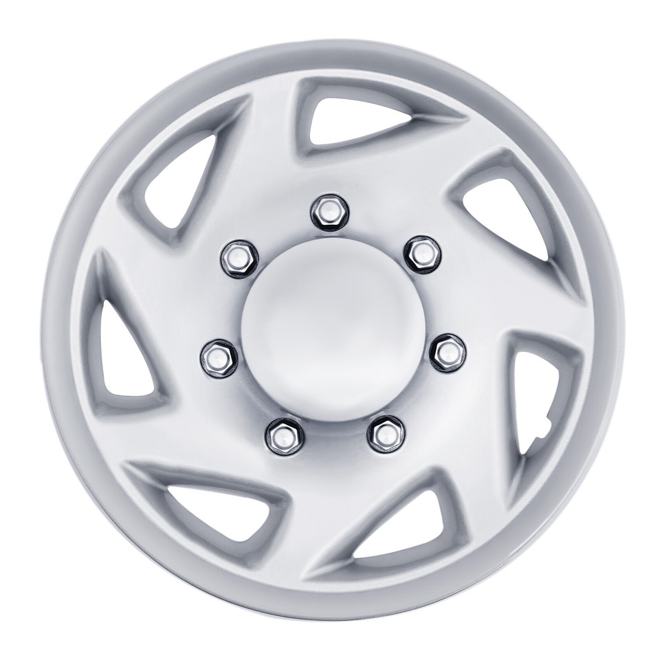 4Pcs Hub Cap Silver Van Full Wheel Cover For 99-18 Ford Econoline E250 ...