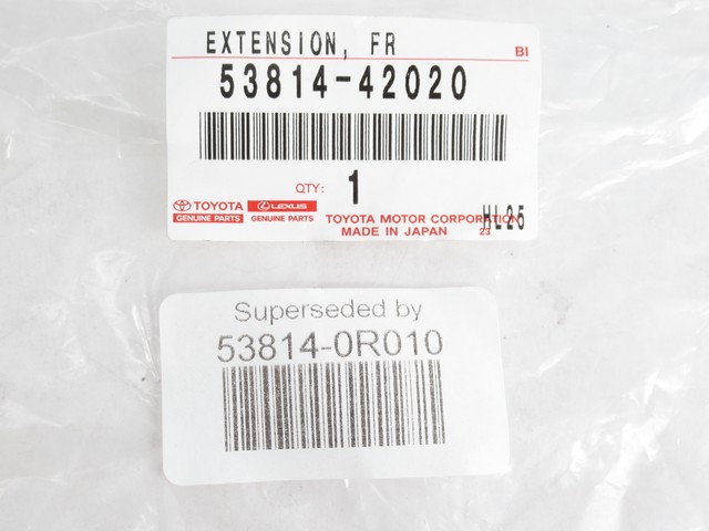 TOYOTA OEM 06-12 Rav4 Fender-extension Bracket Left 538140R010 for sale ...