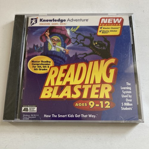 Knowledge Adventure Reading Blaster Skills for Ages 9-12 for sale ...