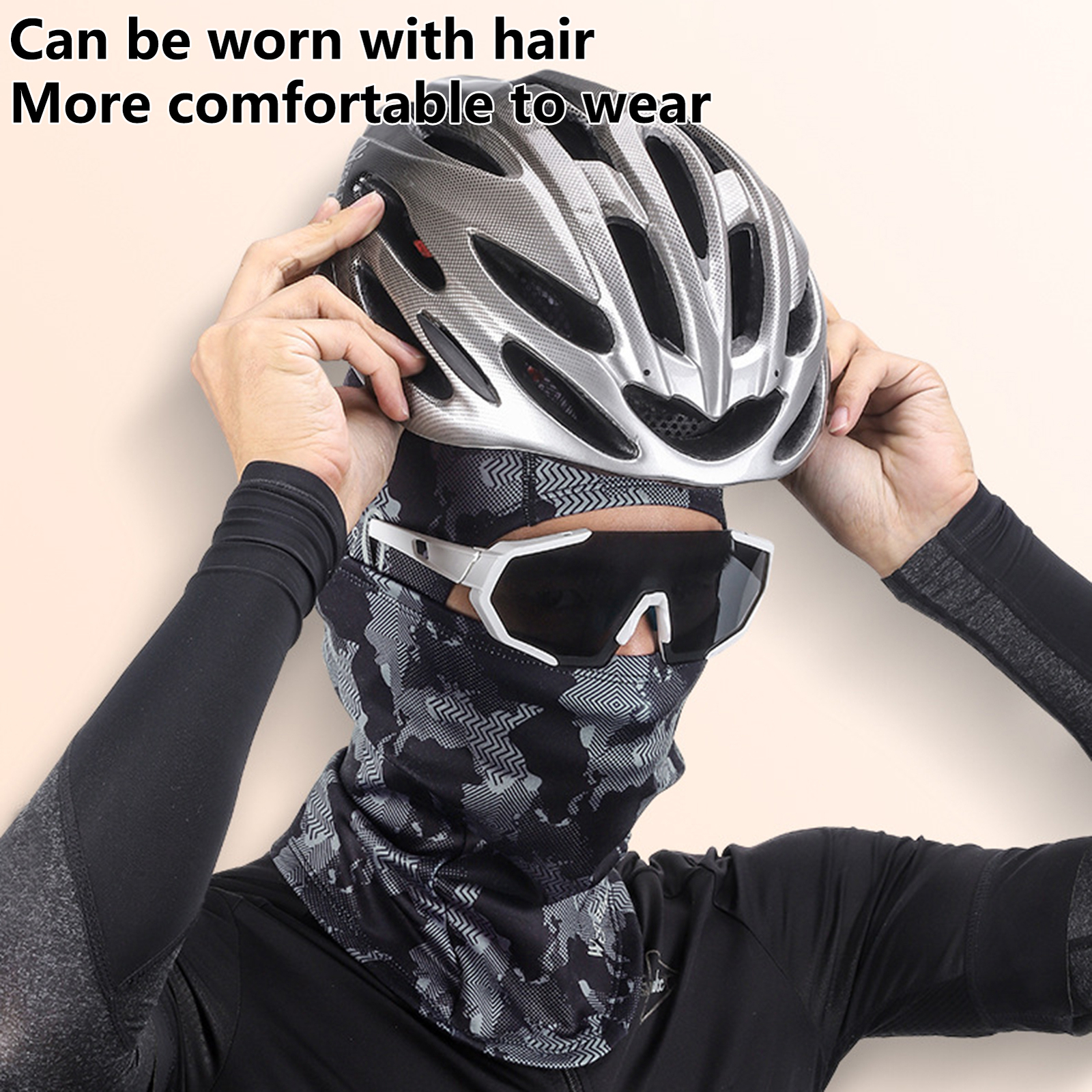 Cycling Headgear Thickened Warm Head Guard Unisex Stretchy Winter ...