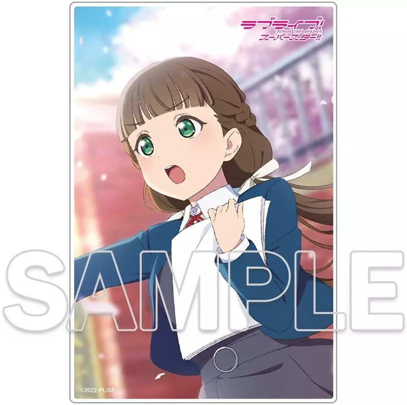 Acrylic stand/acrylic panel Liella! KINAKO SAKURAKOUJI [3] Mini acrylic ...