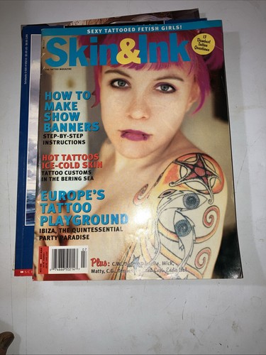 Vintage JULY 2001. SKIN AND INK -- TATTOO magazine | eBay