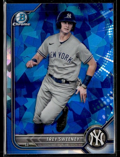 2022 Bowman Chrome Sapphire #BCP-214 Trey Sweeney Prospects Baseball ...