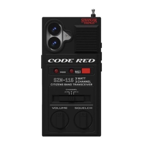 Stranger Things "Code Red" WALKIE TALKIE Vintage Radio Phone Case for ...
