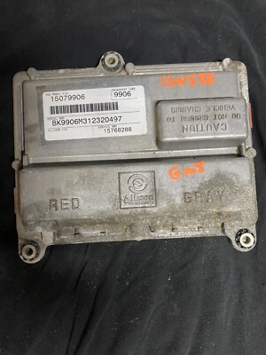 2002 Silverado 3500 6.6L Duramax TCM Transmission Computer 15768288 ...