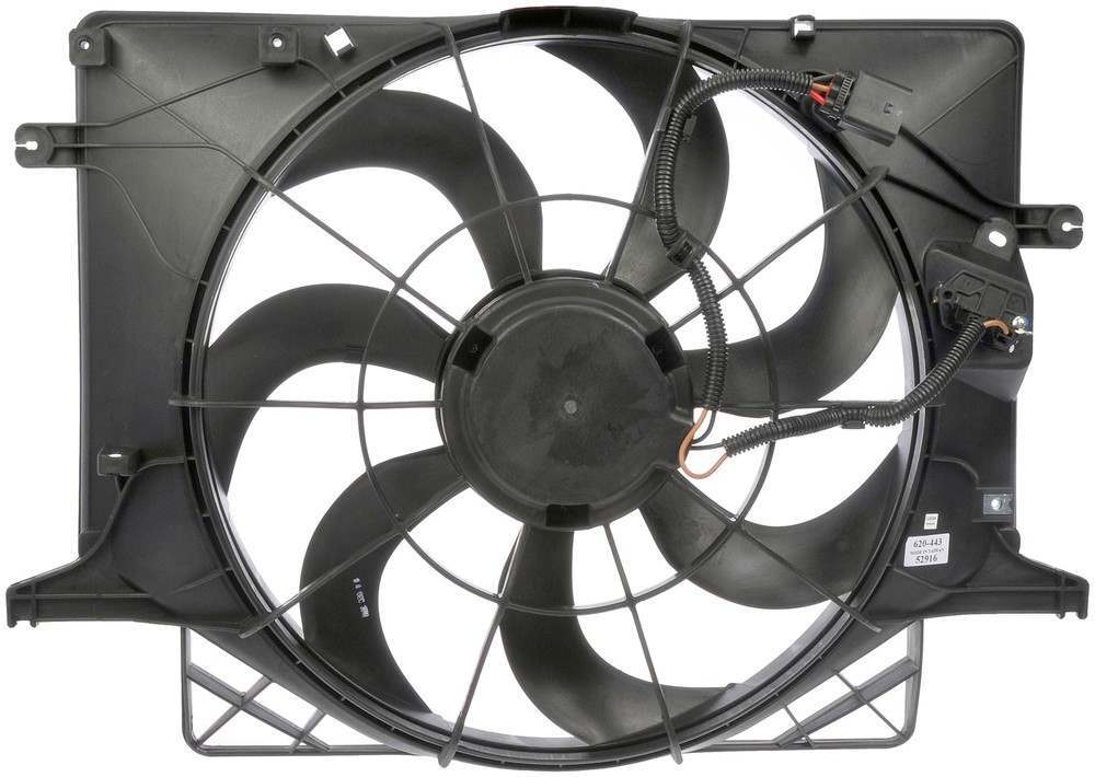 Engine Cooling Fan Assembly Dorman fits 10-12 Hyundai Genesis Coupe 2 ...