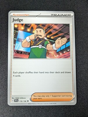 JUDGE Pokemon Scarlet & Violet 176/198 | eBay