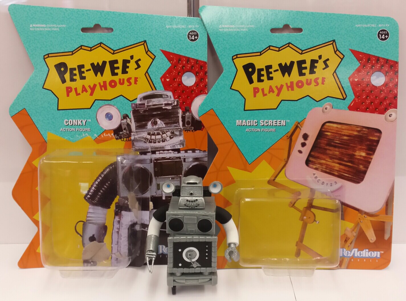 CONKY, Pee-Wee's Playhouse, 2019 Super7 ReAction Figure, pee-wee herman ...