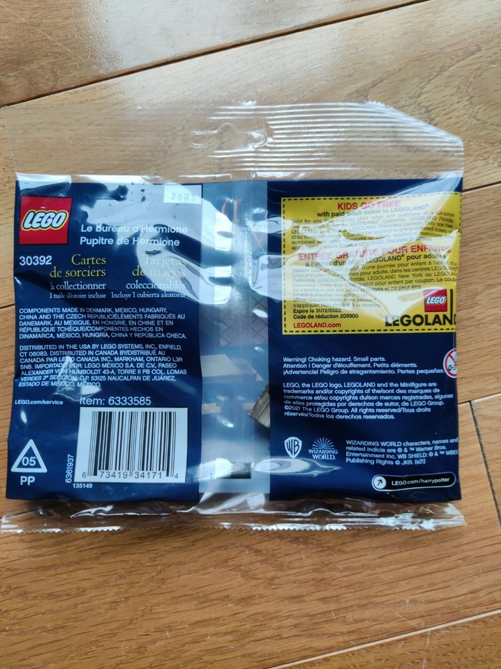 LEGO 30392 Harry Potter Hermione's Study Desk 31pcs New Mint Factory ...