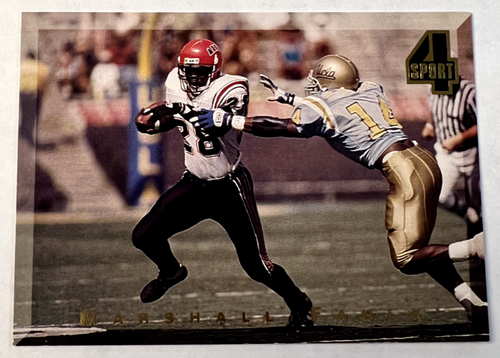 1994 Class Games 4 Sport 1994 Draft Picks #52 Marshall Faulk ...