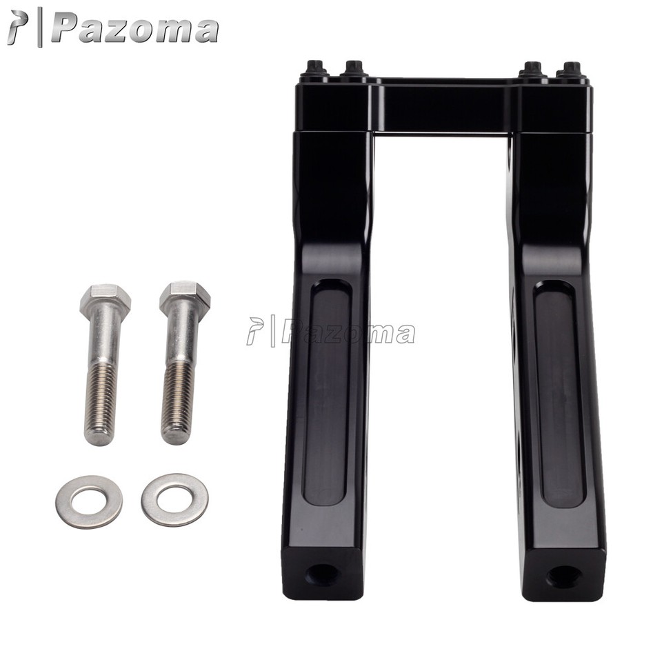 4" 6" 8" 10" 12" 14" Curved Handlebar Clamp Riser Bar Pullback Fits ...