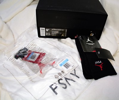 Set Air Jordan Retro 15 XV PSNY Black Suede 921194-011 9.5 Shirt M ...