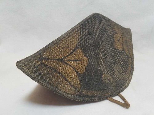 Antique Edo Japanese Nirayama Jingasa Hat Helmet Kabuto Samurai Amor | eBay