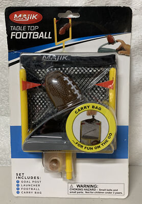 Majik Table Top Football With Carry Bag BN2 | eBay