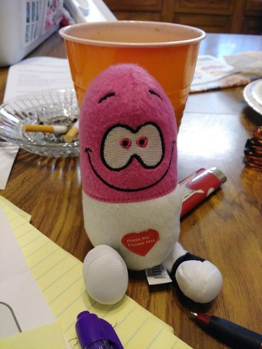 Just for Laughs Giggling Plush Happy Pill – Pink and White 901pk for ...