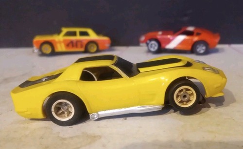 VINTAGE CHEVY CORVETTE G-PLUS SLOT CAR BODY AURORA ROAD RACE HO AFX ...