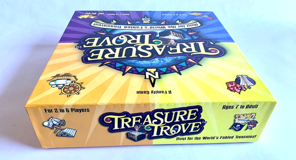 Treasure Trove Board Game 2008 Complete Family Kids Fun Treasure Hunt ...
