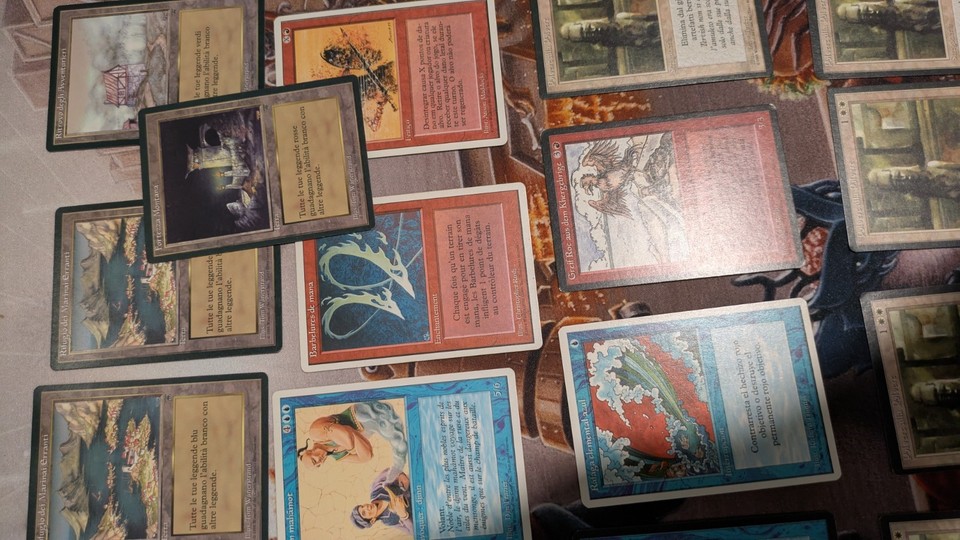 Vintage FBB MTG Lot Of Foreign Cards Great Cards Great Condition Magic ...