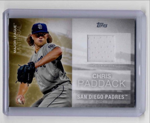 2020 Topps Chris Paddack Jersey San Diego Padres #244 | eBay