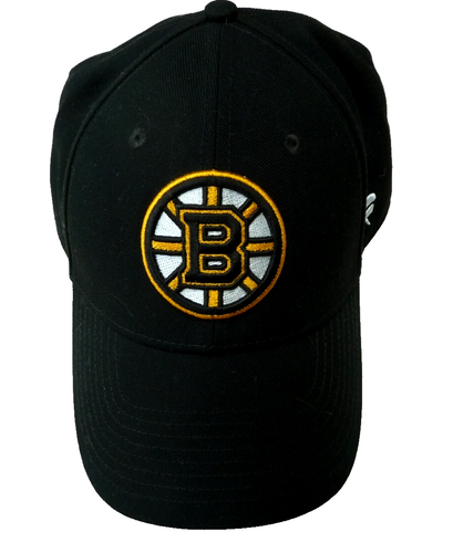 Fanatics Boston Bruins Ball Cap Hat Core Primary Logo Embroidered Black ...
