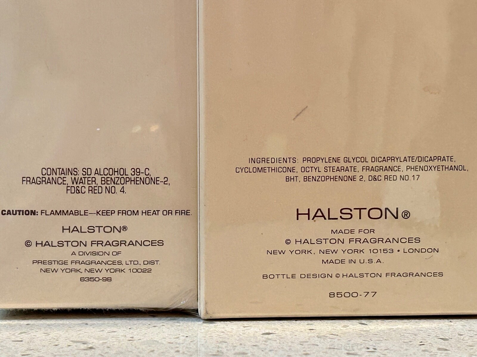Vintage Halston Alcohol Cologne Spray 3.4 oz /100 ml Halston Fragrances ...