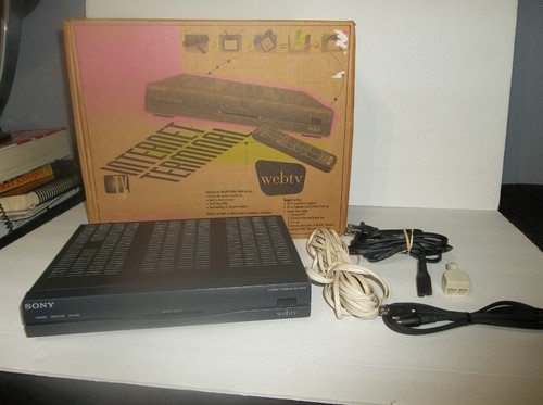 Sony WebTV INT-W100 Internet Terminal + accessories pictured Untested ...