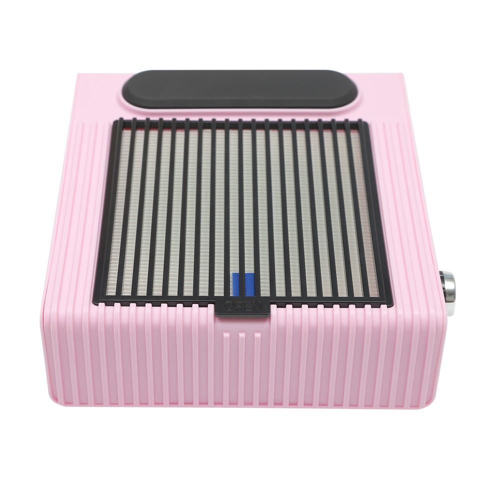 Nail Dust Suction Fan Collector Manicure Dust Extractor White/Pink ...