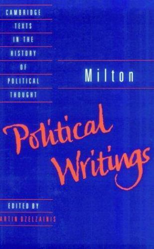 Milton: Political Writings by Milton, John 9780521348669| eBay