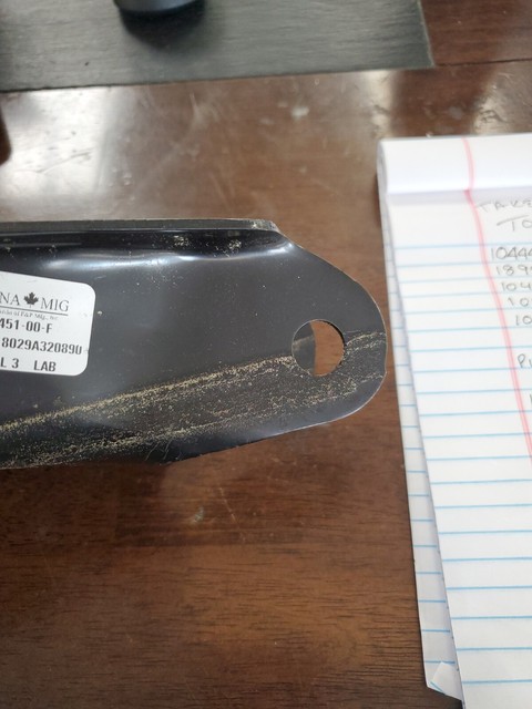 17-19 Tesla Model 3 Rear Lower Control Arm AFT Link Bolt 104445100F OEM ...