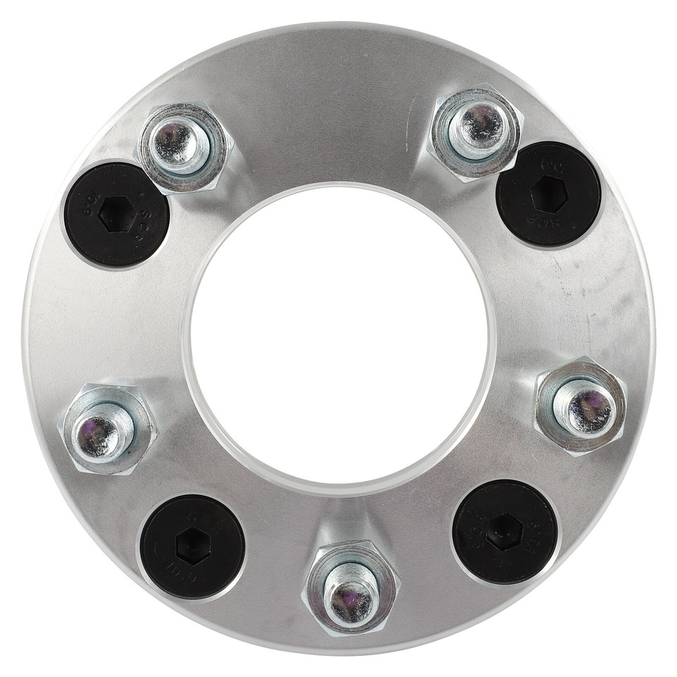 2Pc 1" 4x114.3 to 5x114.3 Conversion Wheel Adapters 1/2"x20 4 Lug to 5 ...