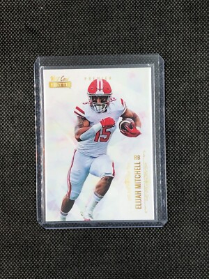 RARE ROOKIE CARD!! ELIJAH MITCHELL - 2021 WILD CARD MATTE - WHITE BASE ...
