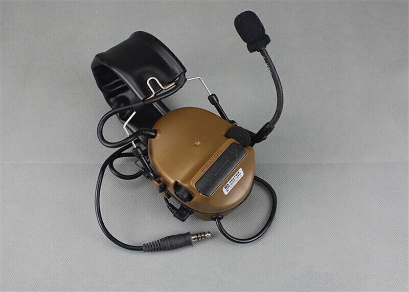 Comtac III Headset for TCA PRC148 152 Noise Reduction MBITR Headset ...