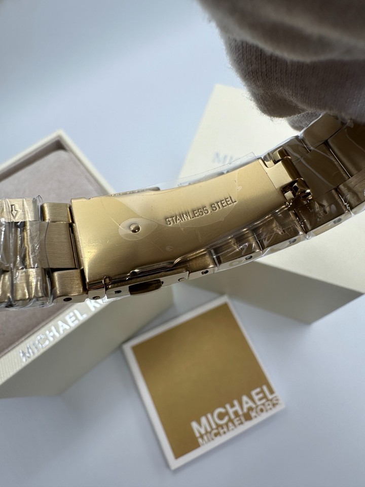 MICHAEL KORS Watch Channing 36mm Gold MK6623 | eBay