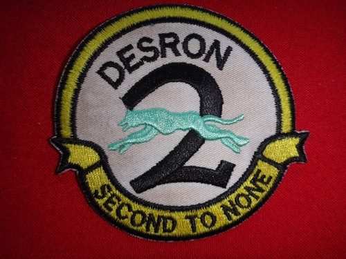 US Navy Destroyer Squadron DESRON 2 "SECOND TO NONE" Patch | eBay