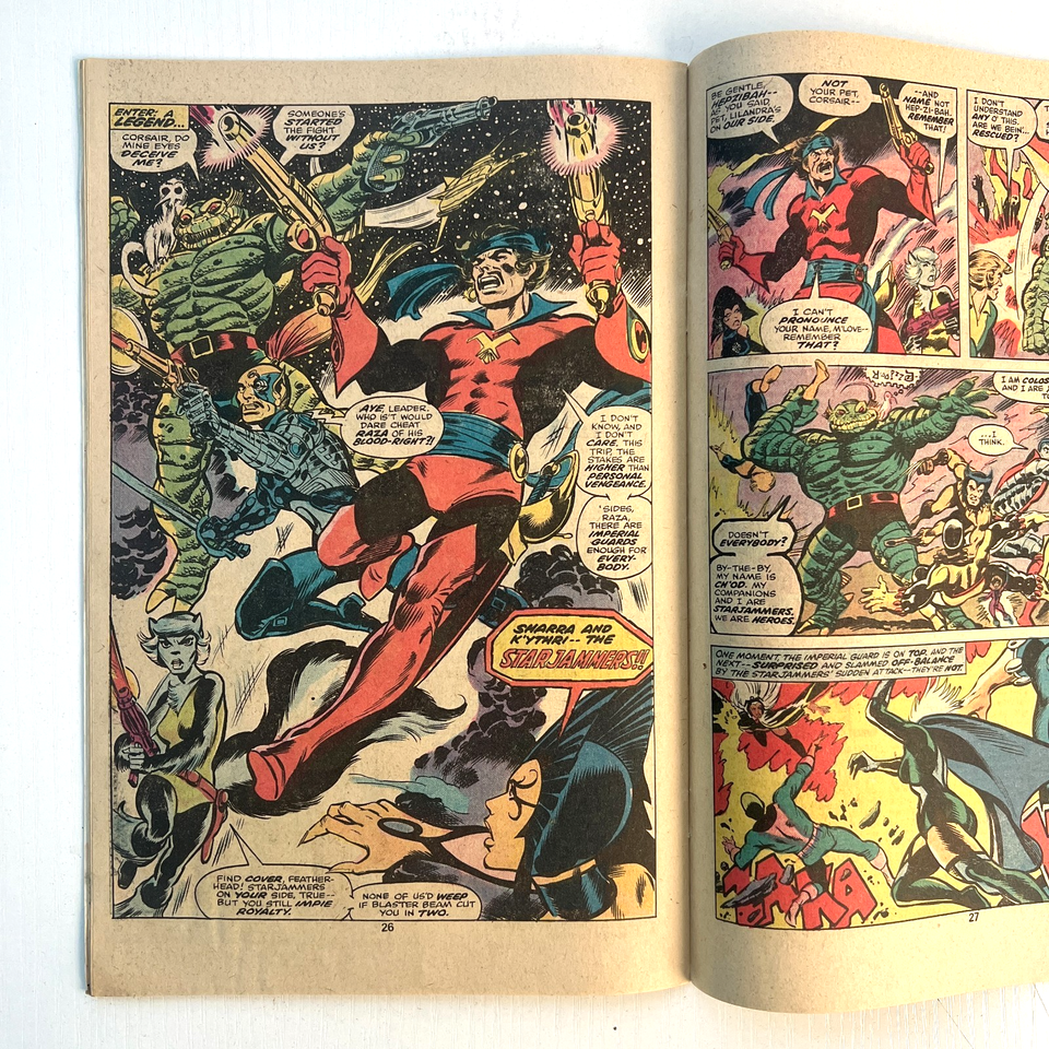 The Uncanny X-Men #107 Oct 1977, Marvel 1st Starjammers, Corsair Key | eBay