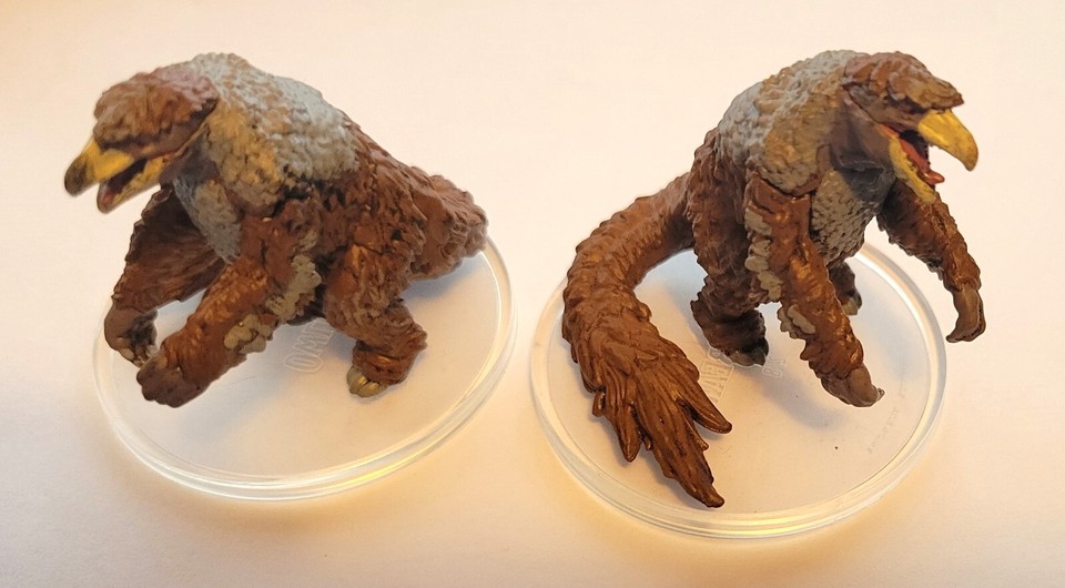 Owlbear x2 Classic Monsters Collection O-R #2 Icons of the Realms D&D ...