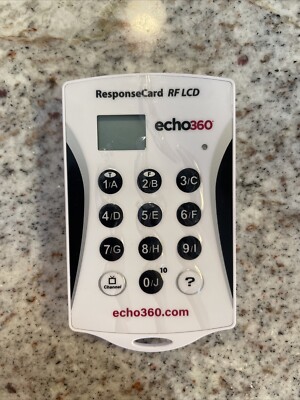 Turning Technologies Responsecard RF LCD Clicker Echo 360 Replacement ...