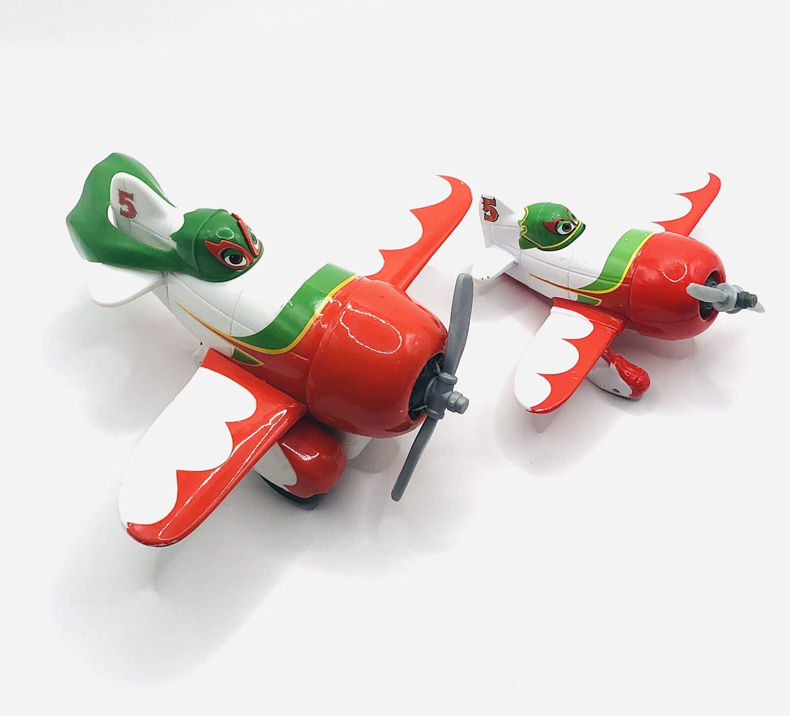 Disney Pixar Planes Toy Airplane No.5 El Chupacabra Mattel Rolling ...