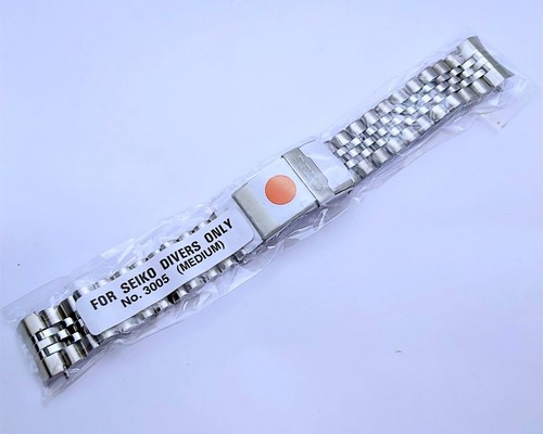 NEW SEIKO JUBILEE SS BRACELET 20m 4205 7S26 0030 SKX013 WATCH FOLDED ...