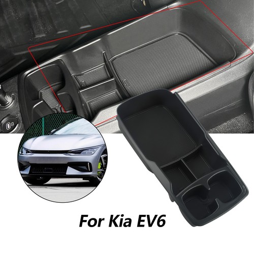 Easy to Use Center Console Storage Box for Kia EV6 2021 2024 Lower ...