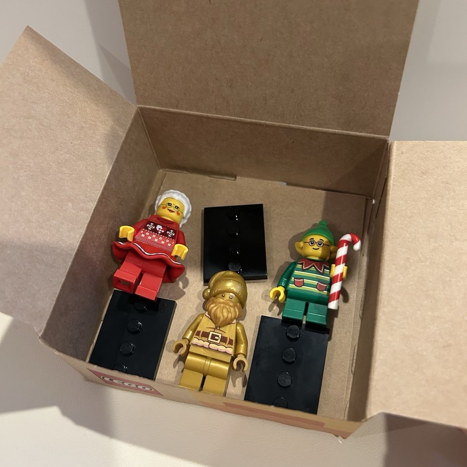LEGO CHRISTMAS BAM 2025 - Golden Santa, Mrs Clause, Elf - Build a ...