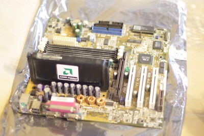 ASUS K7V-RM Slot A VIA motherboard with K7-700 MHz CPU AGP PRO WORKING ...